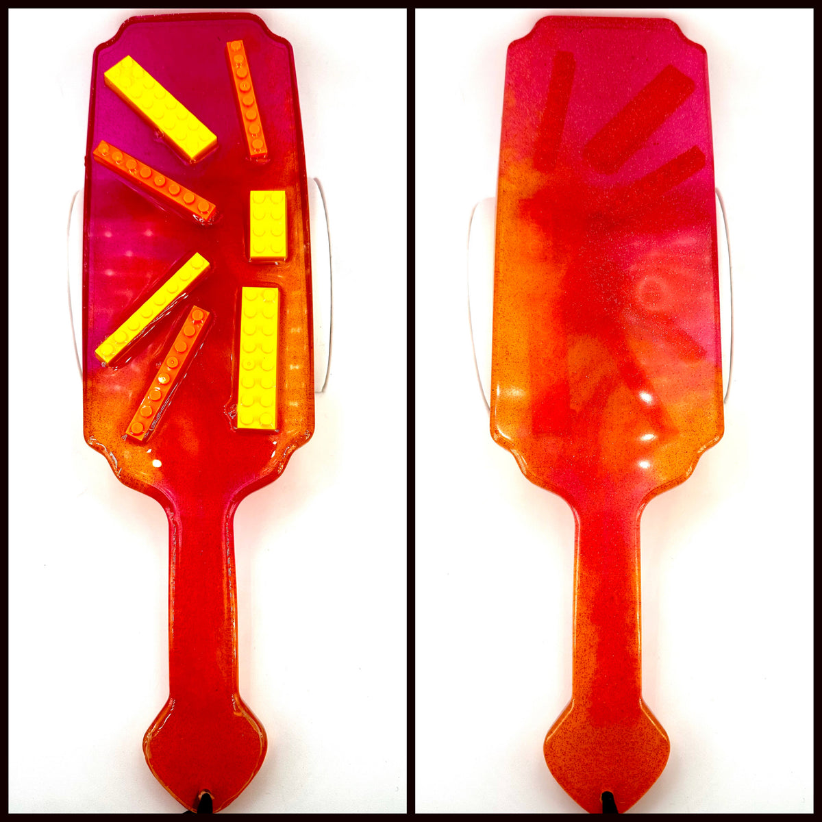 Resin Lego Paddles (multiple varieties) – Foxy Feisty Redhead